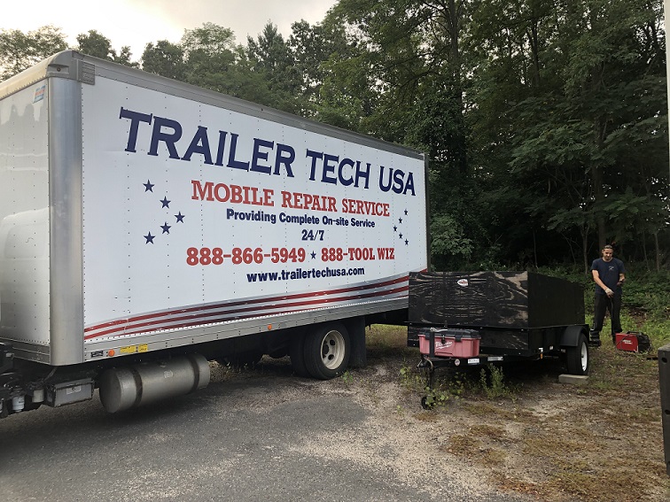 Utility trailer repairs and maintenance